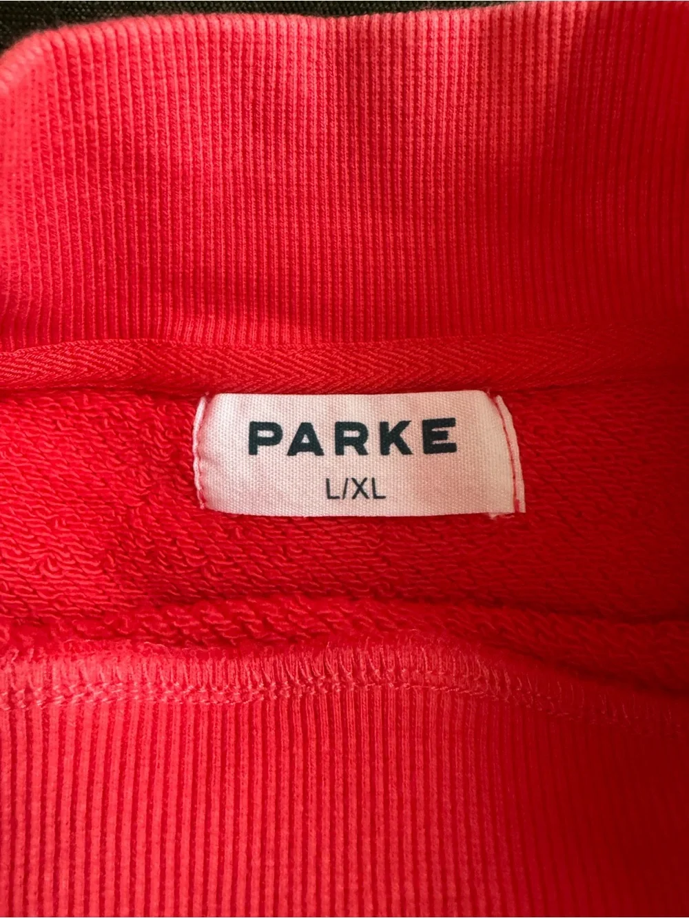 Parke | Sweaters | Flamingo Parke Varsity Mockneck | Poshmark